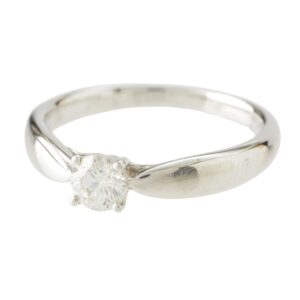 ティファニー ハーモニー ダイヤ リング Pt950 0.24ct VS1 3EX retro買取実績